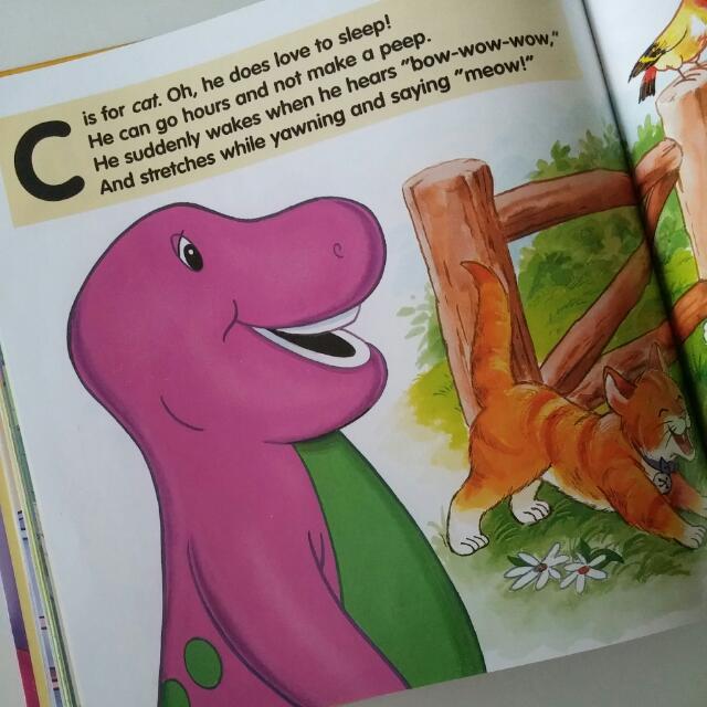 New First Steps With Barney Book (a collection of stories), Hobbies ...