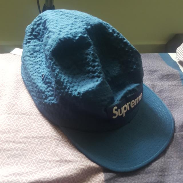 Original Supreme Blue Box Logo Cap, Men's Fashion, Accessories on Carousell