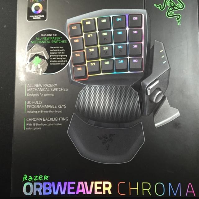 Razer Orbweaver Chroma, Computers & Tech, Laptops & Notebooks on Carousell