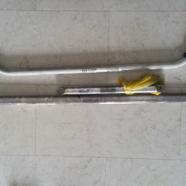 Toyota Vios 07/08 (NCP93) Strut Bars Front, Center Middle And Back, Car ...