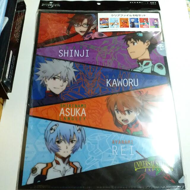 日本USJ 環球影城 限定 EVA 新世紀福音戰士 File, 興趣及遊戲, 玩具 & 遊戲類 - Carousell
