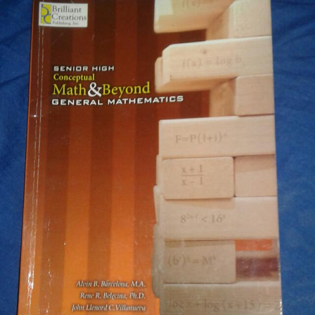 Conceptual Math And Beyond (General Mathematics For Senior High ...