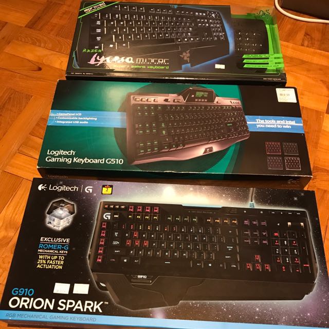 Gaming Keyboards, Computers & Tech, Parts & Accessories, Computer ...