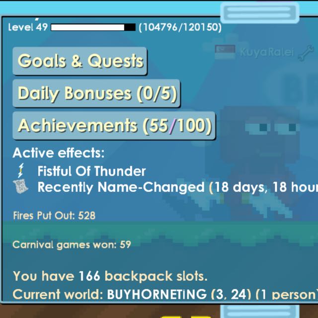 Growtopia Zeus Account With 2 Rings, Everything Else on Carousell