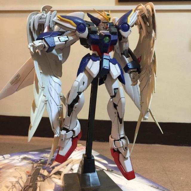 Master Grade - Wing Gundam Zero with Free Gundam X, Hobbies & Toys ...