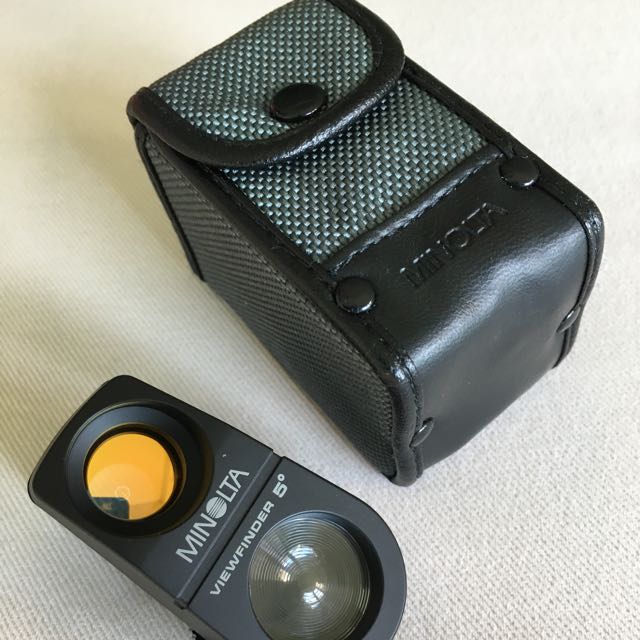 Minolta Viewfinder 5 Degree, Photography, Cameras on Carousell
