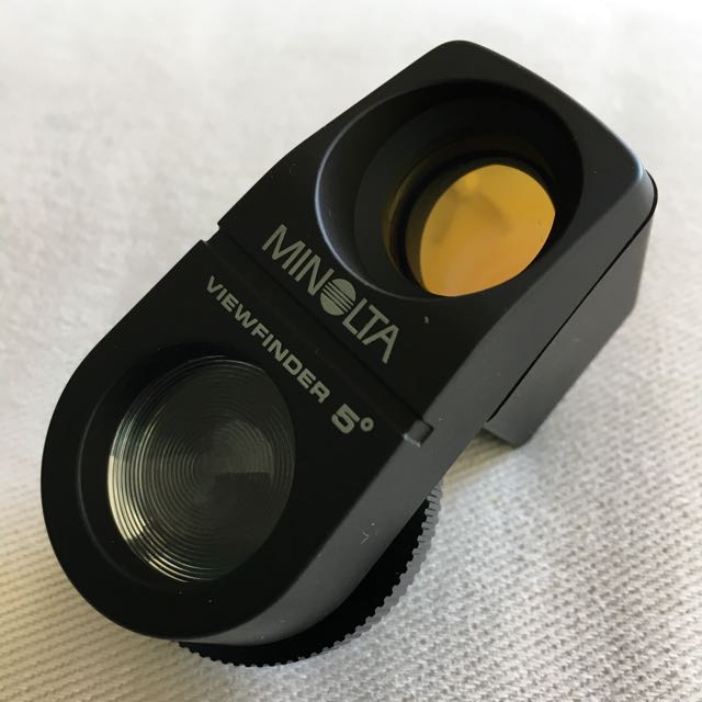 Minolta Viewfinder 5 Degree, Photography, Cameras on Carousell