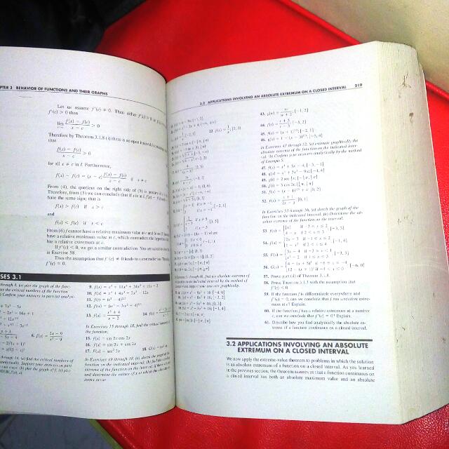 The Calculus7 (TC7 Leithold), Hobbies & Toys, Books & Magazines ...