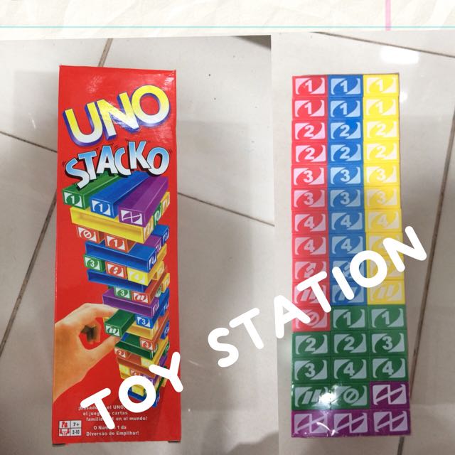 Uno Stacko, Hobbies & Toys, Toys & Games on Carousell