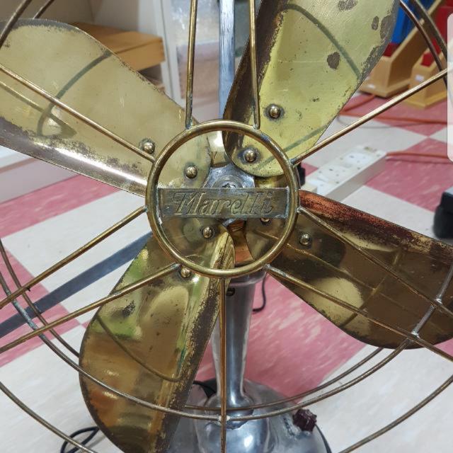 Vintage Marelli Fan, Furniture & Home Living, Home Decor, Other Home ...
