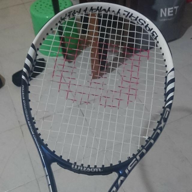 網球拍 Wilson Basalt Matrix, 運動產品, 運動與體育, 運動與體育 - 球拍和球類運動 - Carousell