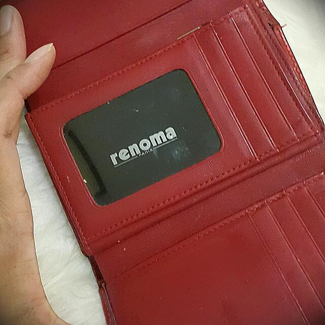 Dompet Renoma Original With Box., Fesyen Wanita, Tas & Dompet di Carousell