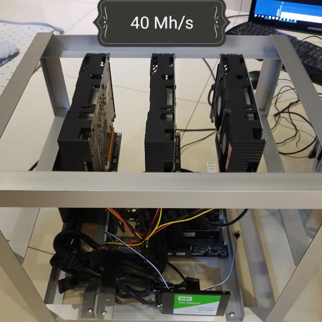 Ethereum Mining Rig 4xrx570 120mhs In Newcastle Tyne