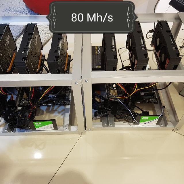 Ethereum Mining Rig 4xrx570 120mhs In Newcastle Tyne