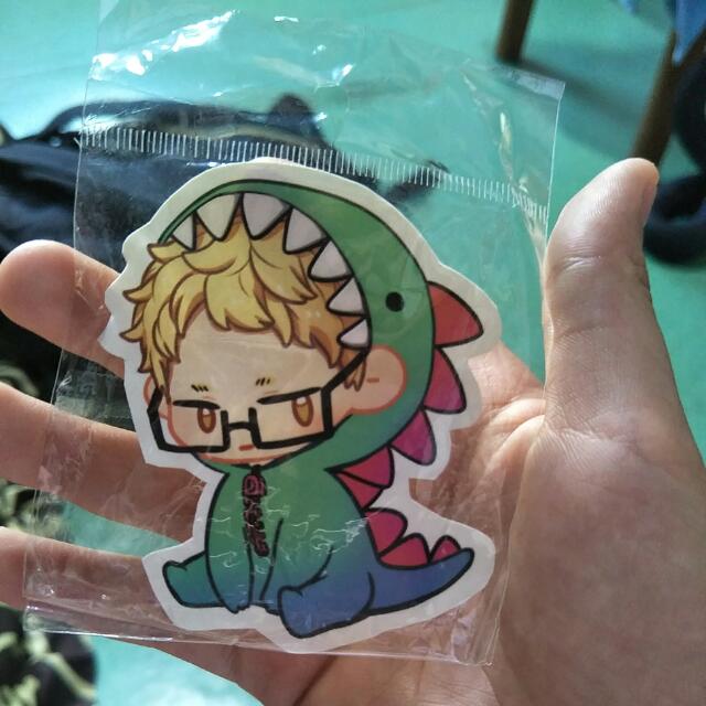 Haikyuu: Tsukki sticker, Hobbies & Toys, Memorabilia & Collectibles ...