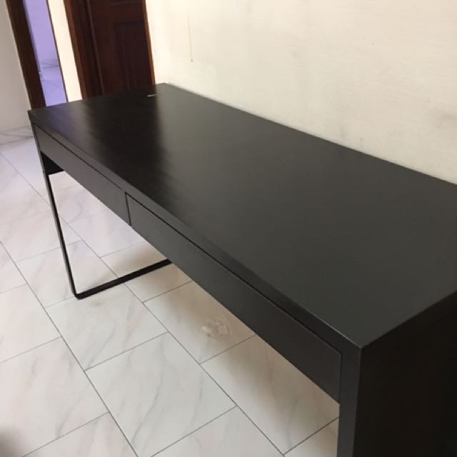 IKEA Long Study Table, Furniture & Home Living, Furniture, Tables ...
