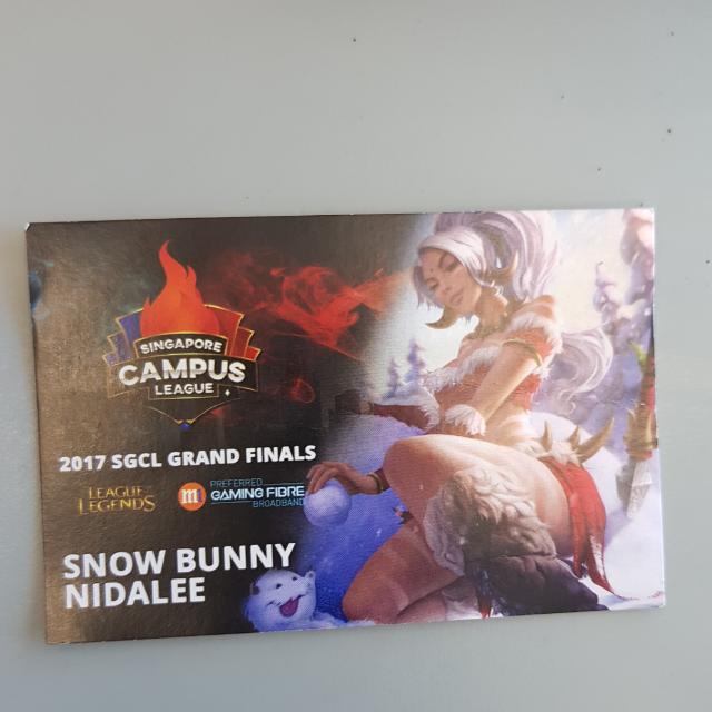 LEAGUE OF LEGENDS - SNOW BUNNY NIDALEE, Video Gaming, Video Game ...