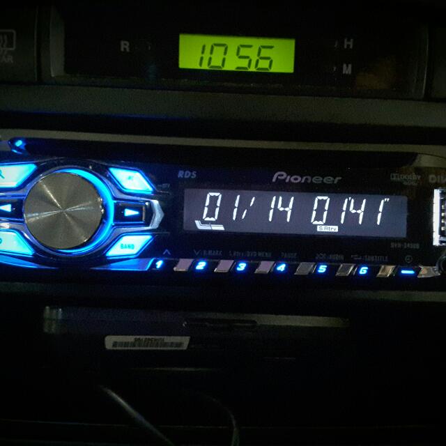 Pioneer DVD /USB player, Car Accessories on Carousell