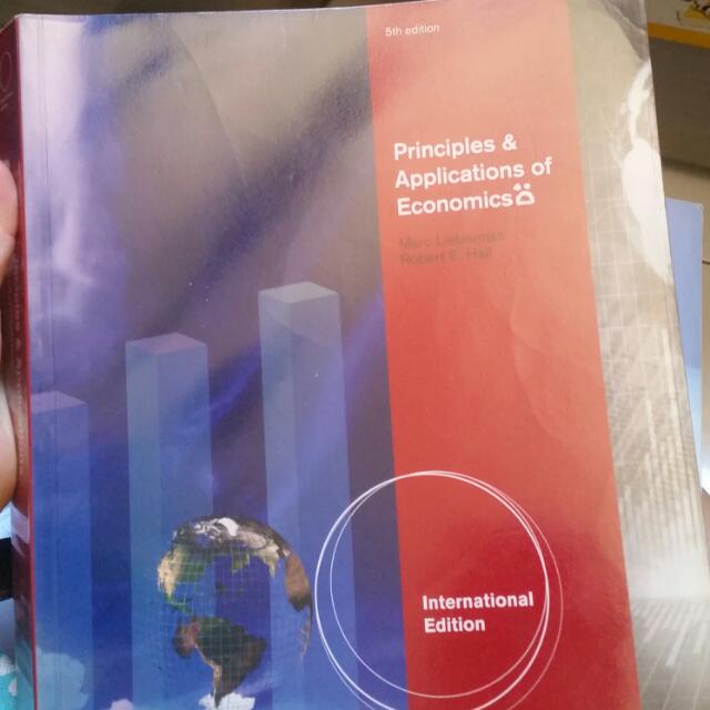 Principles & Applications Of Economics, Hobbies & Toys, Books ...