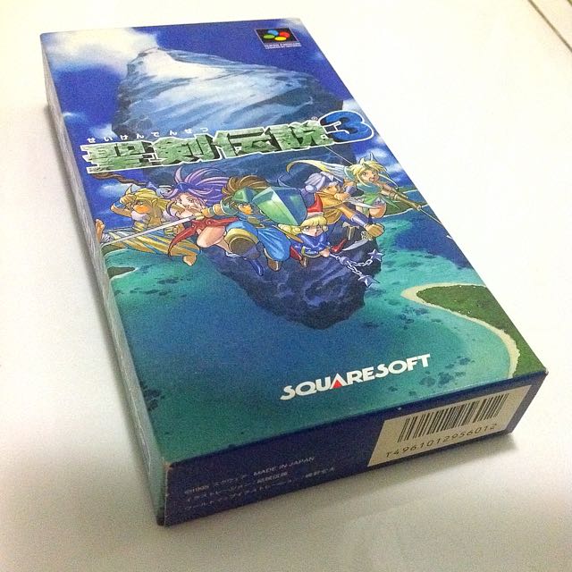 Seiken Densetsu 3 Secret Of Mana Super Famicom SFC 聖剣伝説, Video Gaming ...