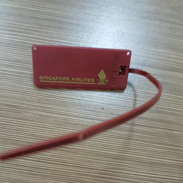 Singapore Airlines - SIA First Class Luggage Tag, Luxury, Accessories ...