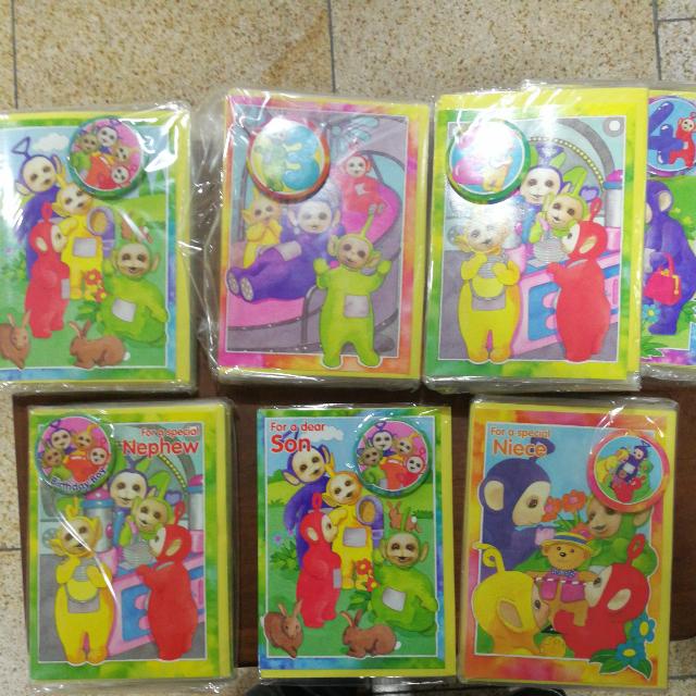 Teletubbies Birthday Cards With Pin Button $6 Each, Hobbies & Toys ...