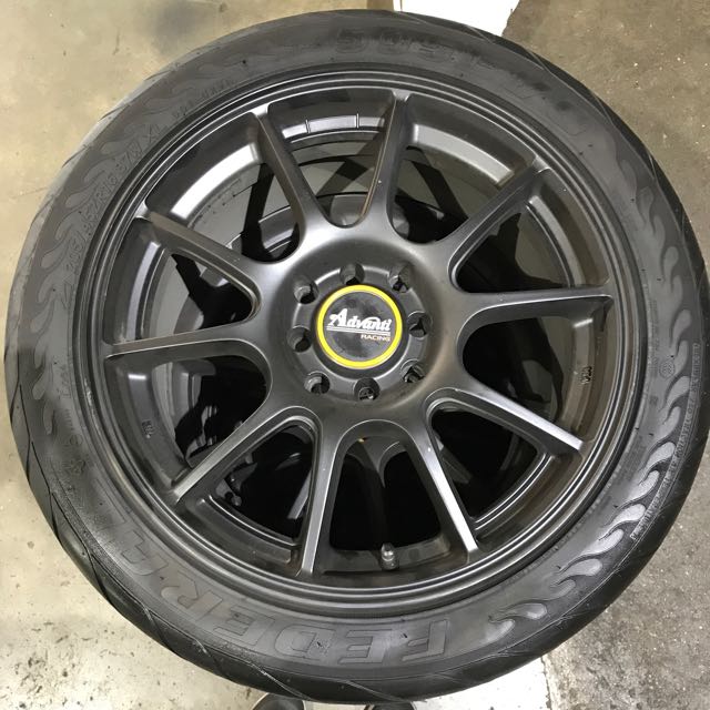 Advanti Original Rims 16" With Tyre, Car Accessories on Carousell