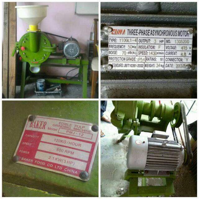 Chili Grinder Machine (Mesin Cili Kisar), TV & Home Appliances, Kitchen ...