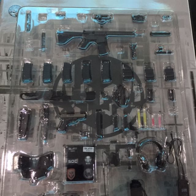DAM Toys Ghost series SF001 1/6 scale Special Operations Center GLINT ...