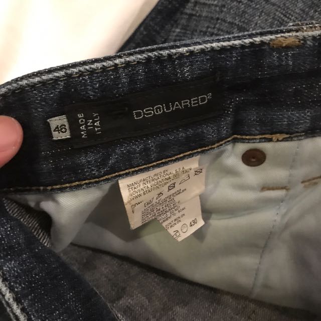 DSQUARED Jean, Men's Fashion, Bottoms, Jeans on Carousell