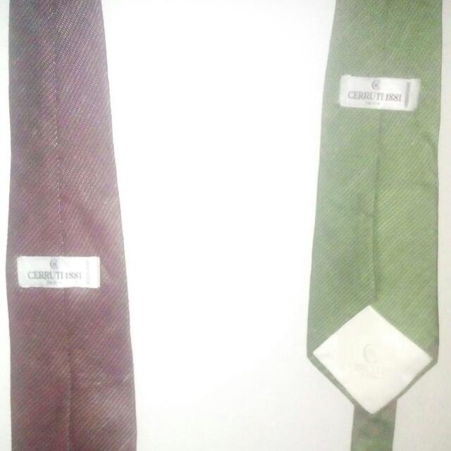Dua Buah Dasi Ceruti Paris, Fesyen Pria, Aksesoris, Dasi & Aksesoris ...