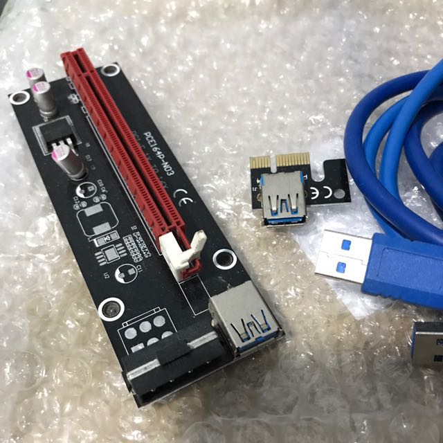 GPU Powered Riser Adapter, Computers & Tech, Parts & Accessories ...