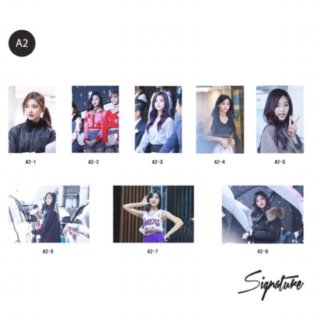[GROUP ORDER] DELTA TRAP - TWICE TZUYU PHOTO FRAMES, Hobbies & Toys, Memorabilia & Collectibles ...
