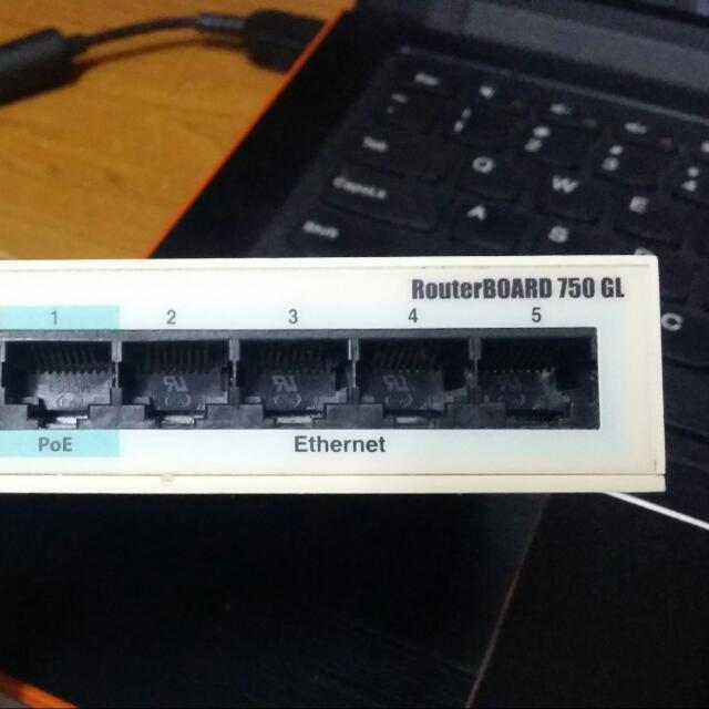 Mikrotik rb750gl router, Computers & Tech, Parts & Accessories, Networking on Carousell