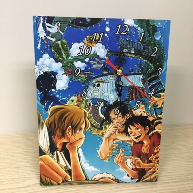 One Piece Clock, Hobbies & Toys, Toys & Games on Carousell