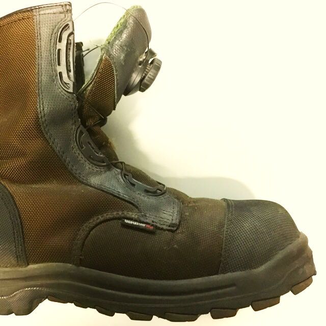 Original Red Wing High Cut Industrial Safety Boots, Men's Fashion ...