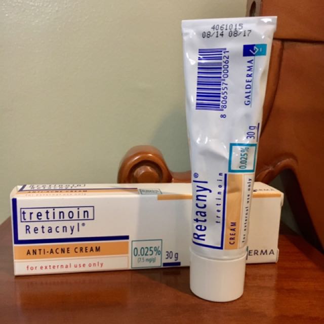 Retacnyl Anti-acne Cream 0.025% Tretinoin, Beauty & Personal Care, Face ...