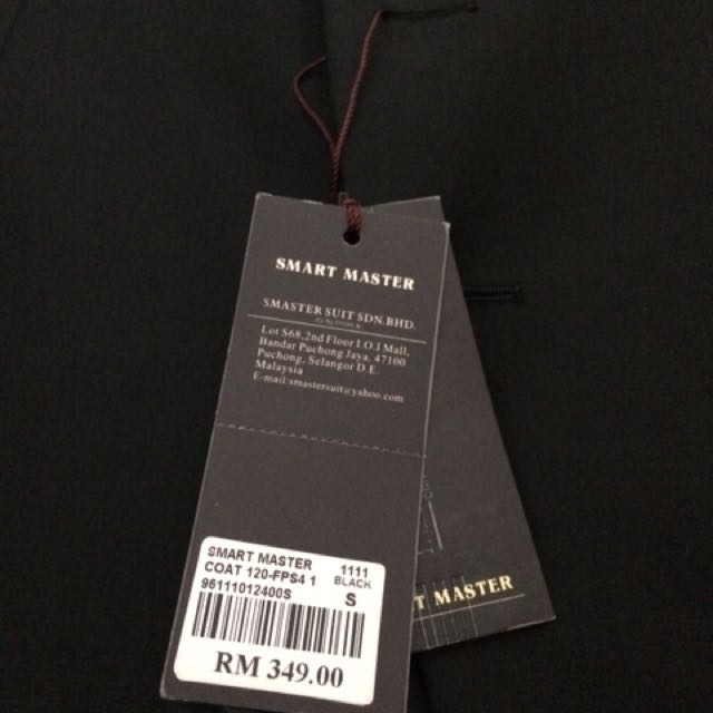 Smart Master Men's Official Blazer, Men's Fashion, Tops & Sets, Formal ...