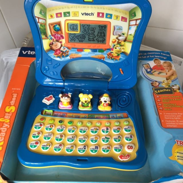 Vtech Letter Fun Laptop, 兒童＆孕婦用品, 嬰兒玩具 - Carousell