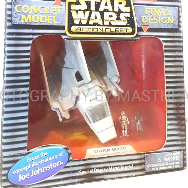 星戰迷注意! 市面罕見!Imperial Shuttle 1996 STAR WARS Micro Machines Action Fleet ...