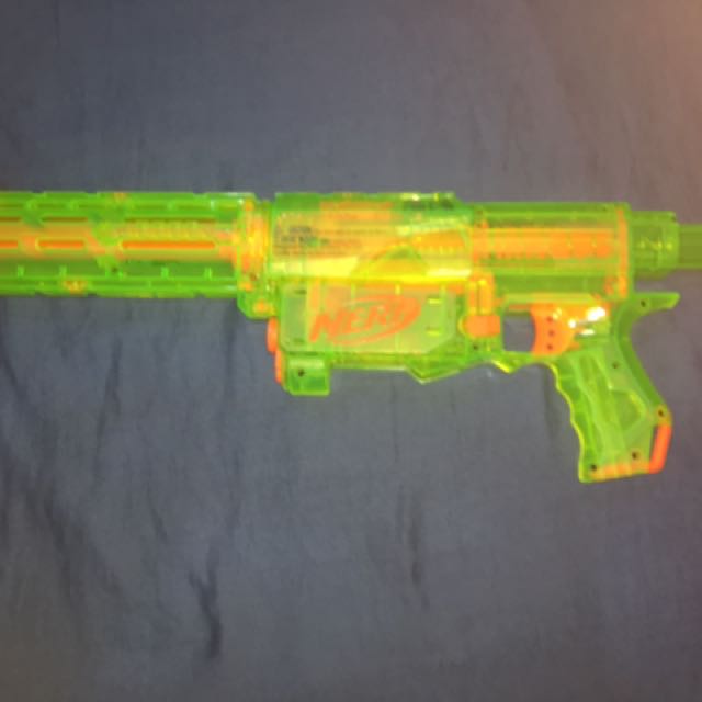 Neon Nerf Gun, Hobbies & Toys, Toys & Games on Carousell