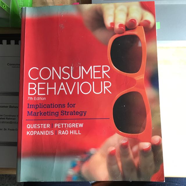 Sim Rmit Mktg 1052 Buyer Behaviour Lecture Notes Hobbies And Toys Books And Magazines