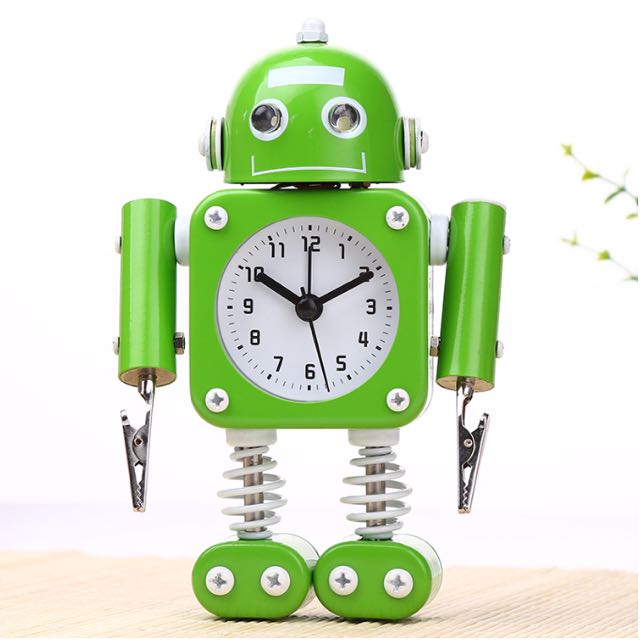 Robot Clock Alarm, Furniture & Home Living, Security & Locks, Security ...