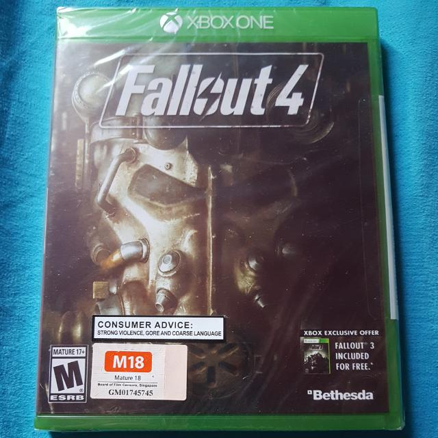 XBox One Fallout 4, Video Gaming, Video Games, Xbox on Carousell