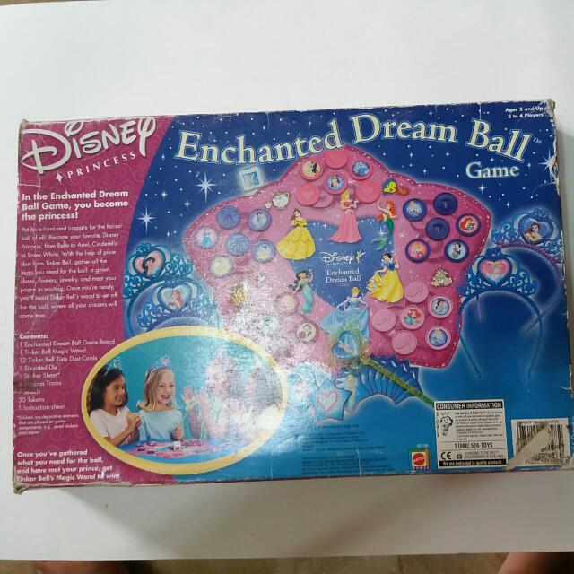 Disney Princess Board Game, Hobbies & Toys, Toys & Games on Carousell