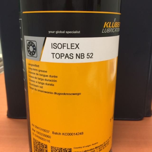 Kluber Isoflex Topas NB52 Long-Term Grease, Everything Else on Carousell