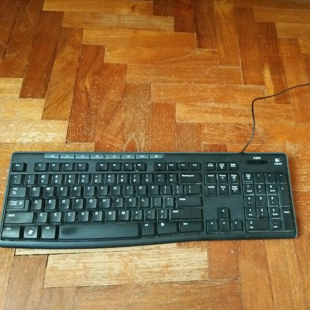 Logitech K200 Keyboard Computers And Tech Parts And Accessories Computer Keyboard On Carousell