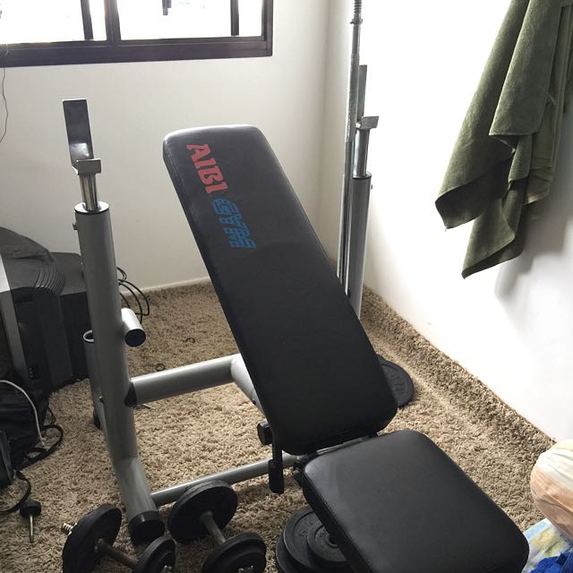 AIBI gym bench, Sports Equipment, Exercise & Fitness, Cardio & Fitness ...