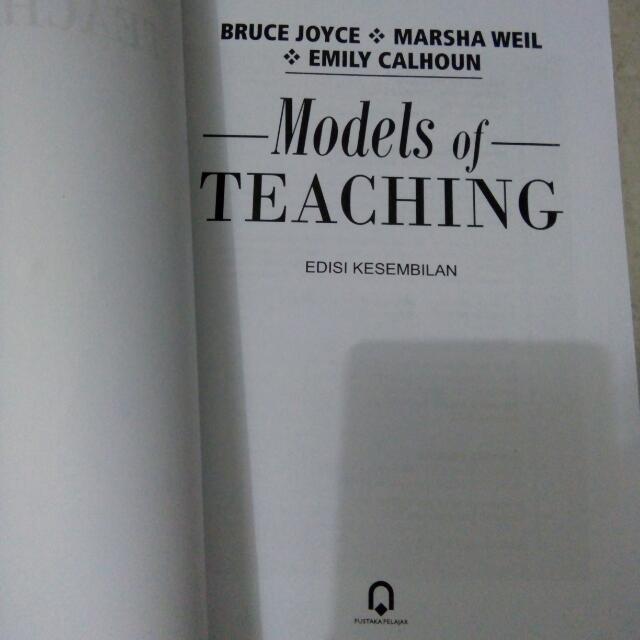 Buku Models Of Teaching, Buku & Alat Tulis, Buku Pelajaran di Carousell