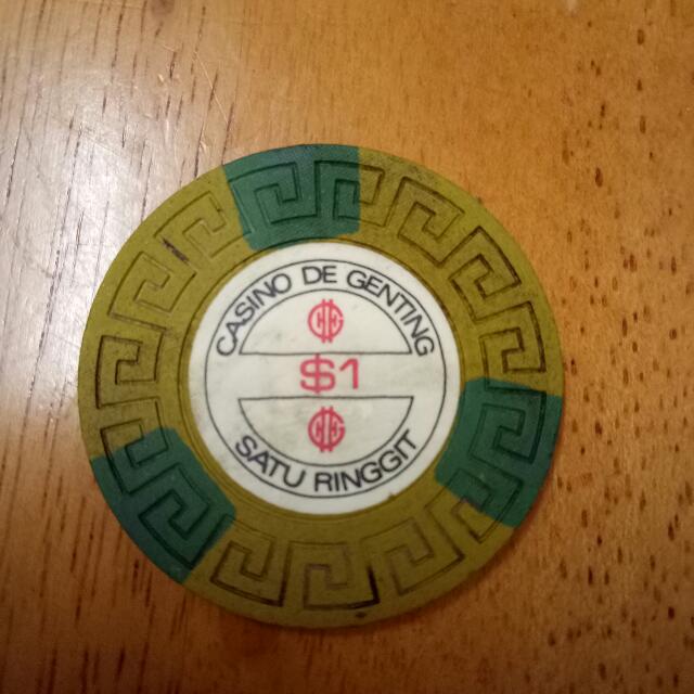 Chip Genting Antik 70an, Hobbies & Toys, Collectibles & Memorabilia ...